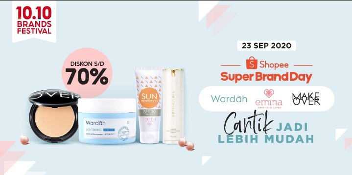 Shopee Super Brand Day Paragon, Cantik Jadi Lebih Mudah - Aktual Dan Kasual